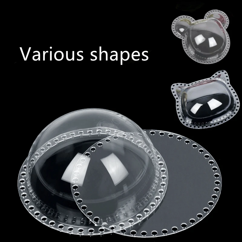 Customizable Plastic Transparent Acrylic Hemisphere Clear Spheres Dome ...