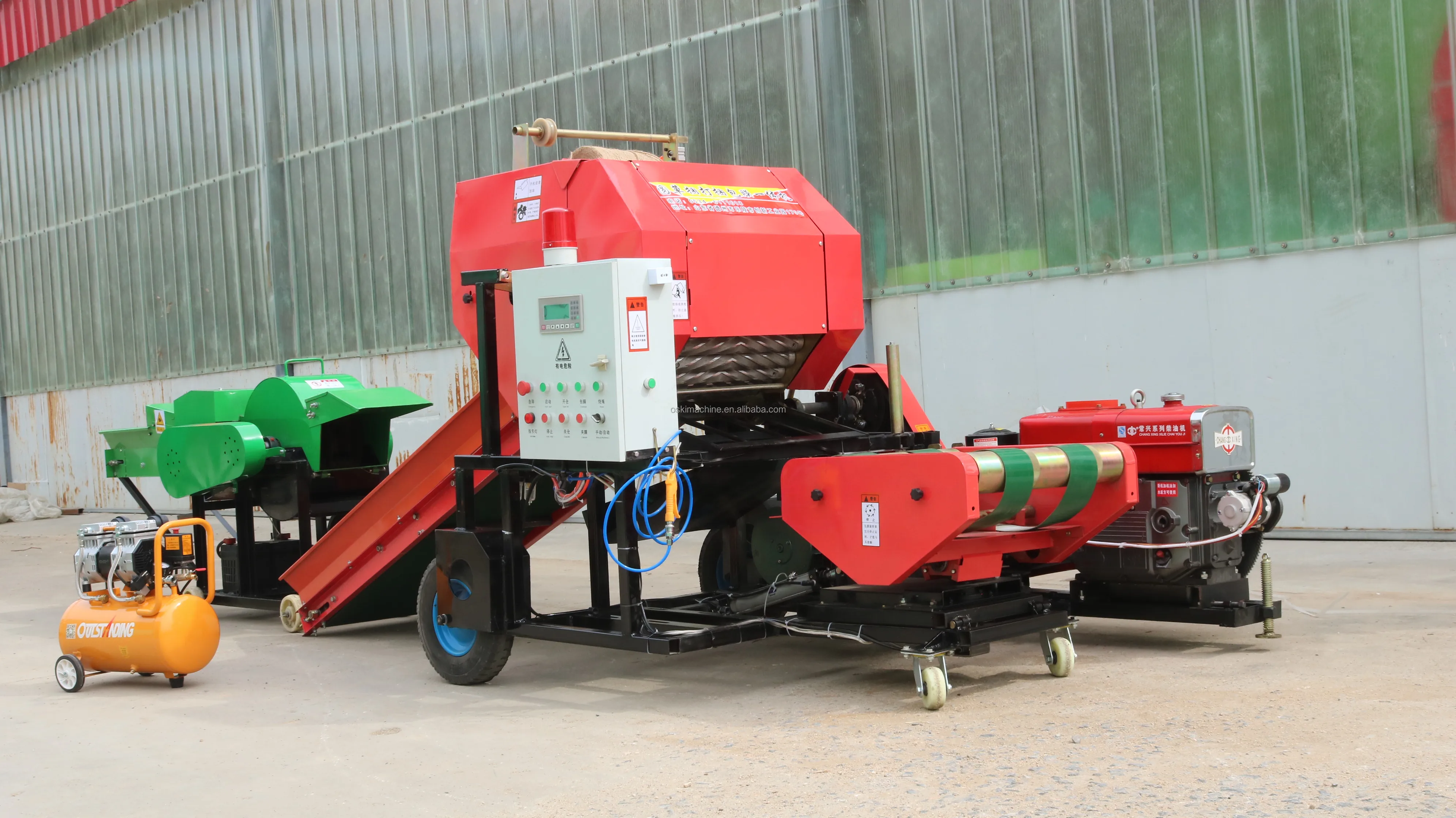 Silage Baler Packing Machine - Efficient Hay Baling Solutions
