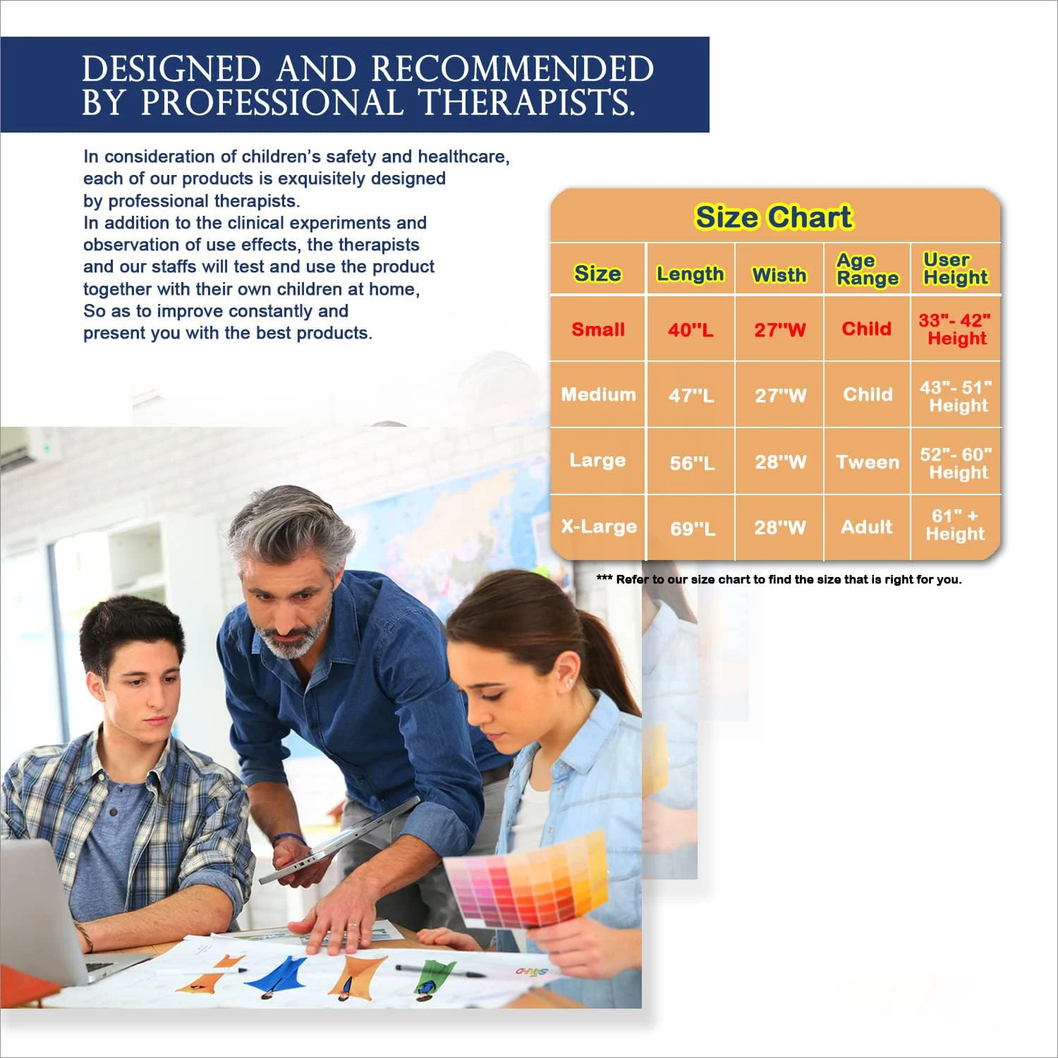 Stretchy Sensory Body Sock - Helps Kids with Autism & ADHD