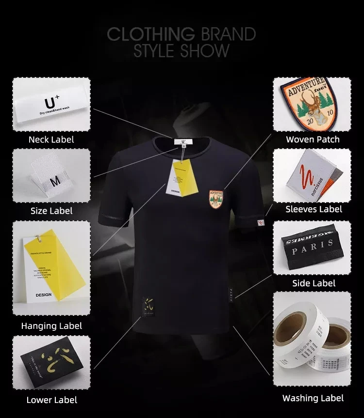 Custom Heat Press 3D Puff LOGO Badges Embroidered Patch Sew on Iron on Clothing Patches Custom ...