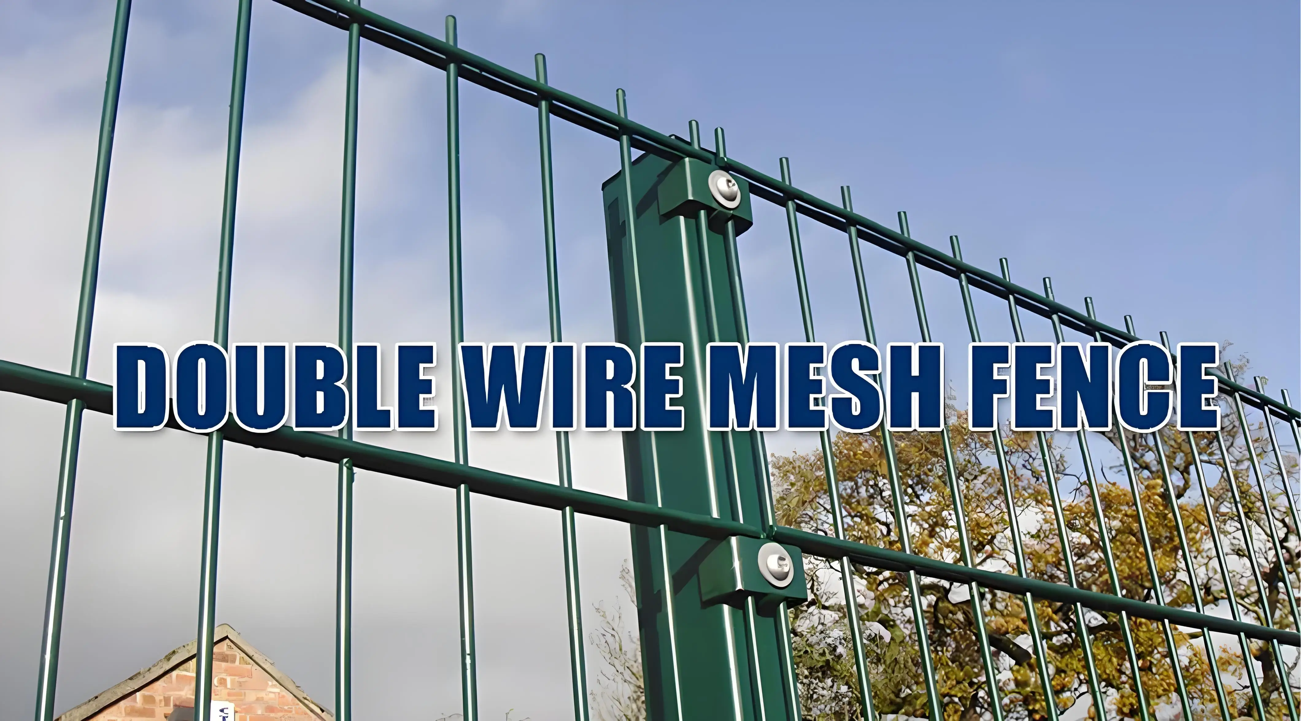 Double Wire Mesh Driveway Gates Eco-Friendly Privacy Features for ...