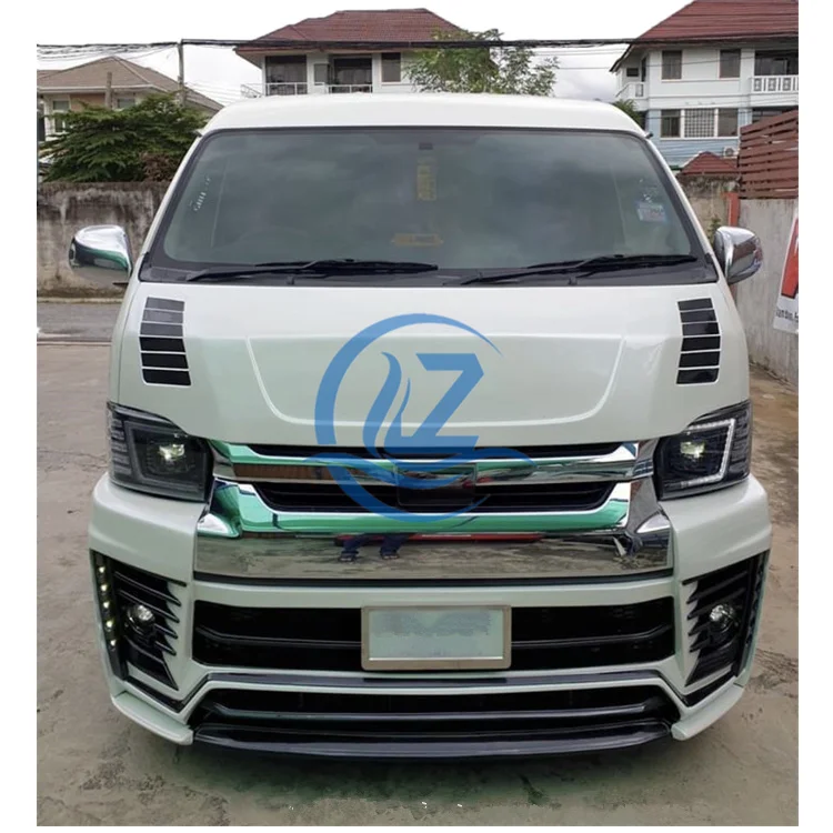 2014-2018 Wide Body Hiace Bus Bumper - Durable & Stylish