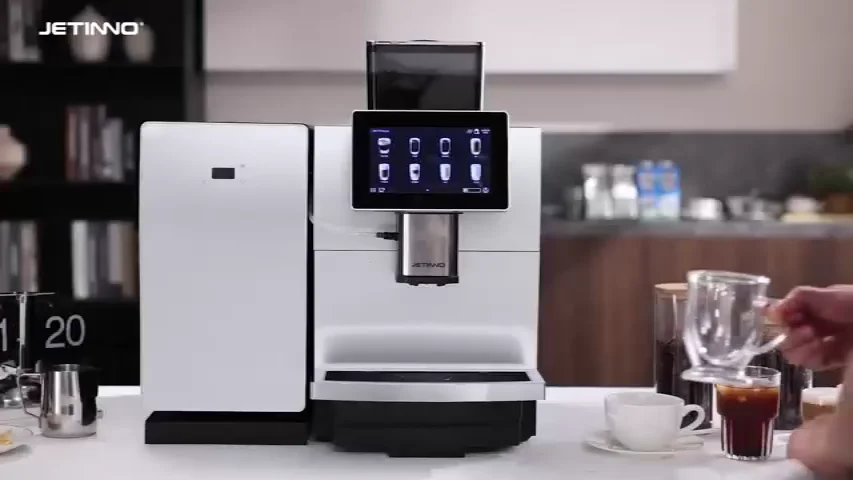 Jetinno Fully Automatic Coffee Machine With Tap Water For Office Coffee ...