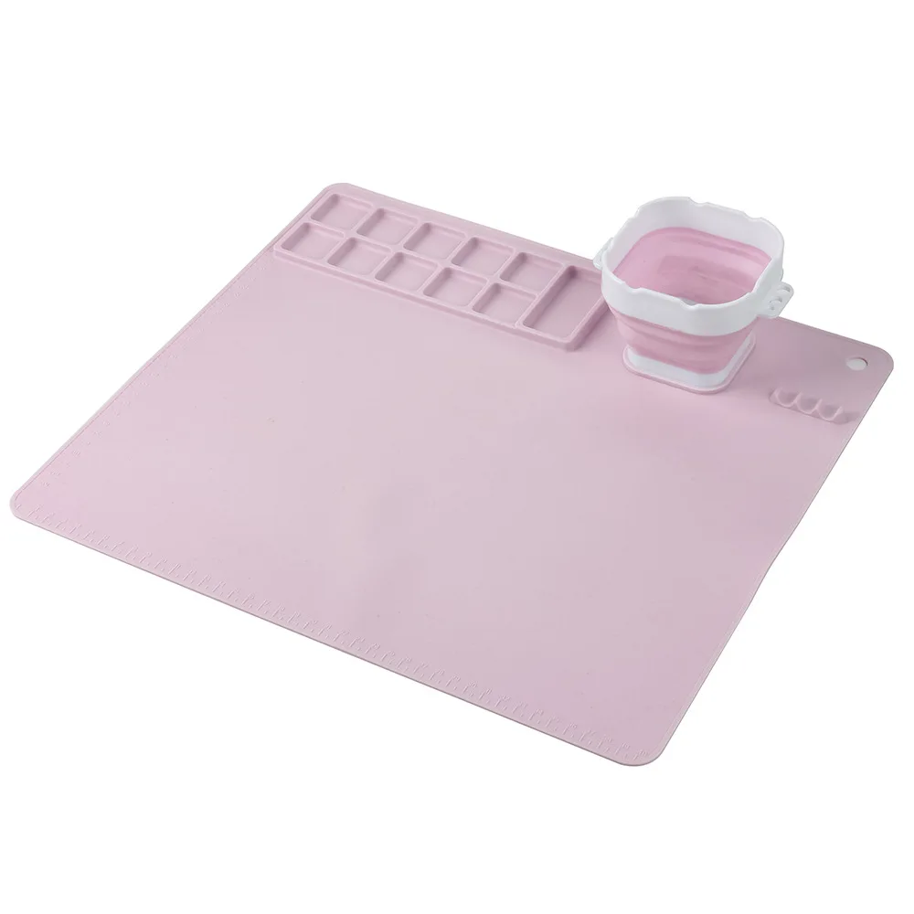 Factory Silicone Painting Mat Easy Clean Silicone Art Mat Kid Silicone ...