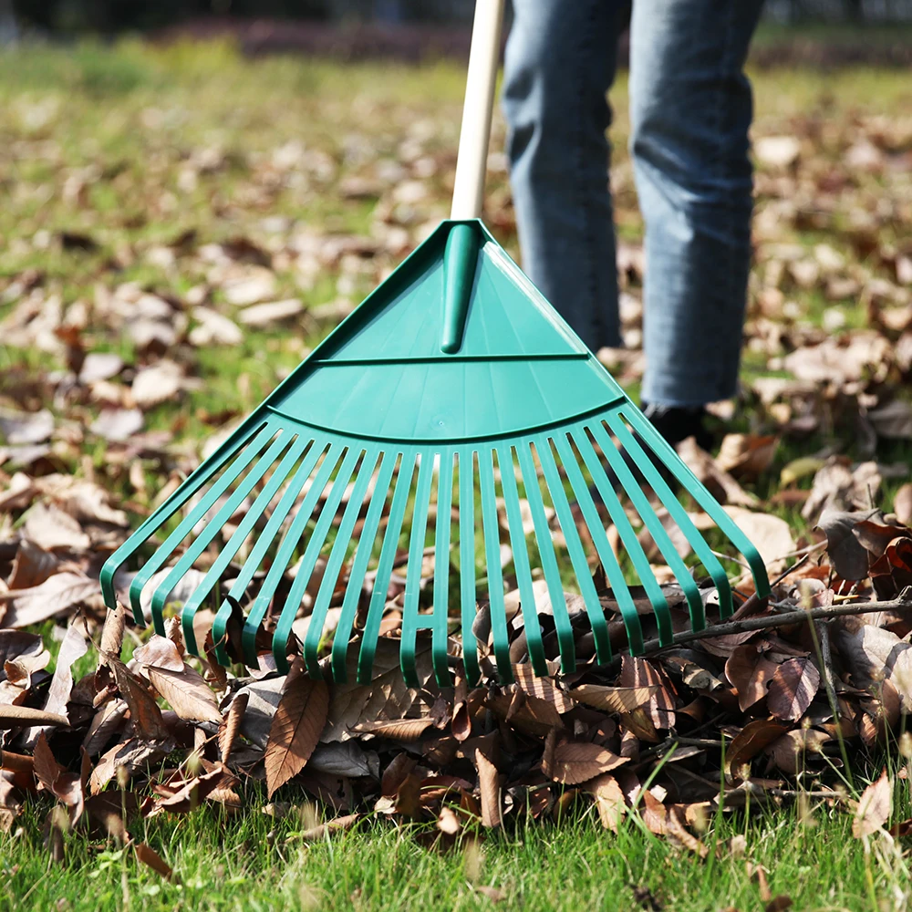 Winslow & Ross High Quality Plastic Rake Head 22 Teeth Leaf Collector ...