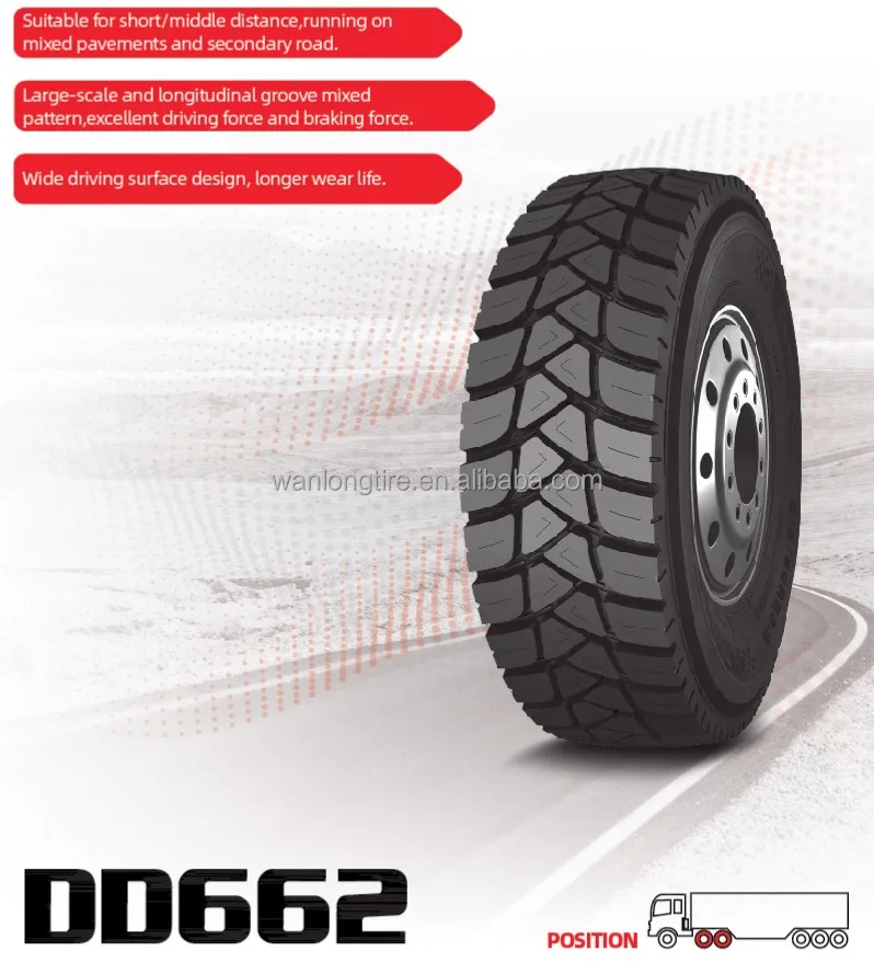 DOVROAD BOSSWAY TRUEFAST Maxzez Truck Tires - 12R22.5