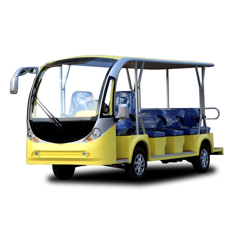 14 Seater Electric Shuttle Bus Type Golf Cart Max Charger Smart Motor ...