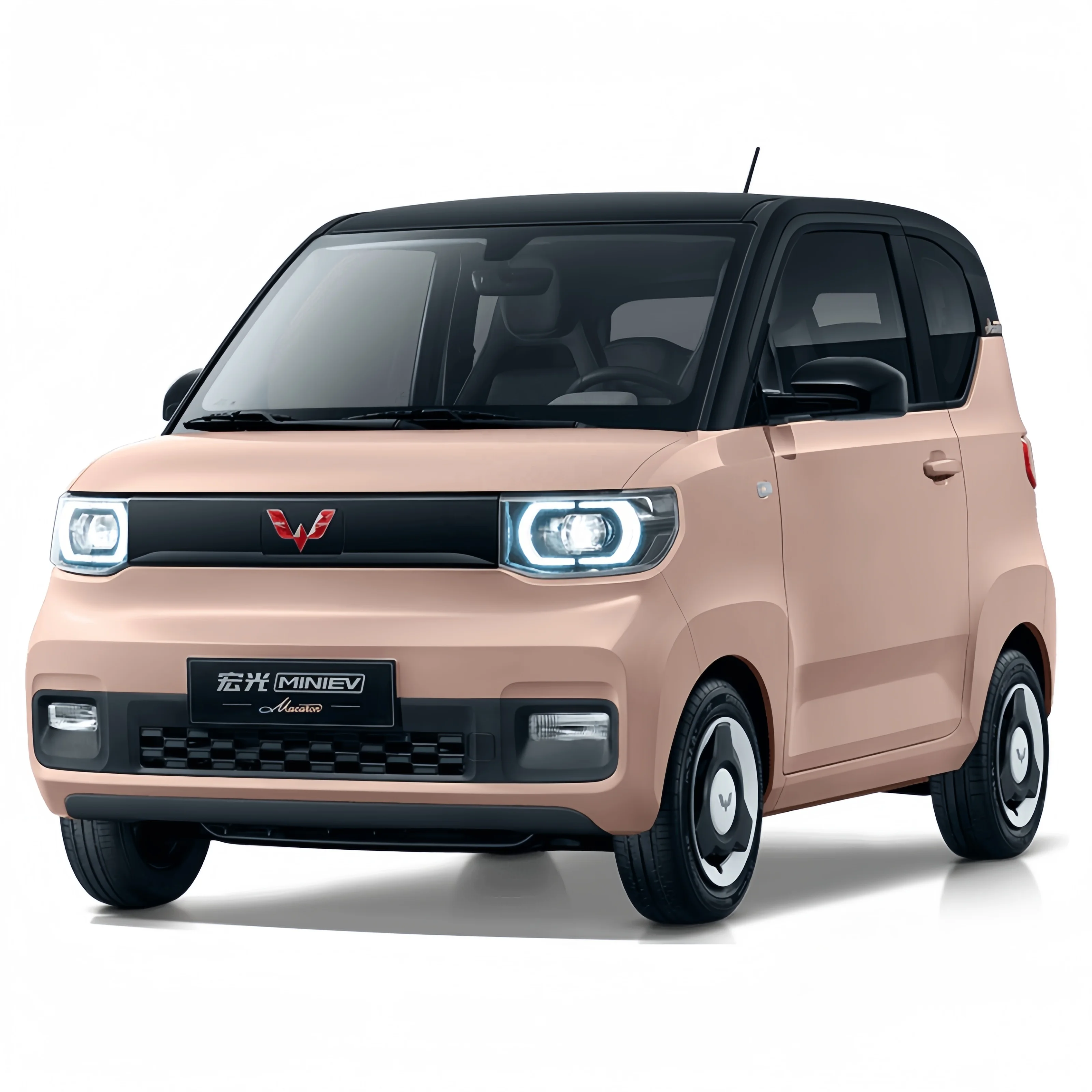 Mini Electric Car Four Wheeler Wuling Hongguang Miniev Gameboy 200kms ...