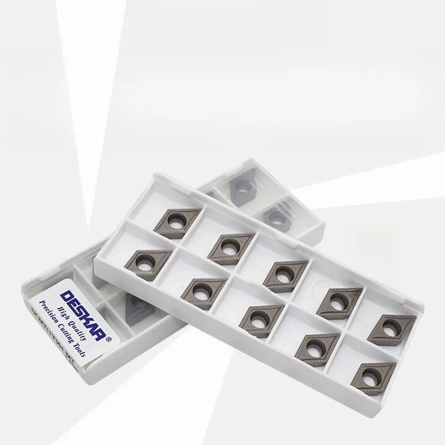 DCMT DCMT11T304-MT LF90 DESKAR cnc cutting inserts machine box cut ...