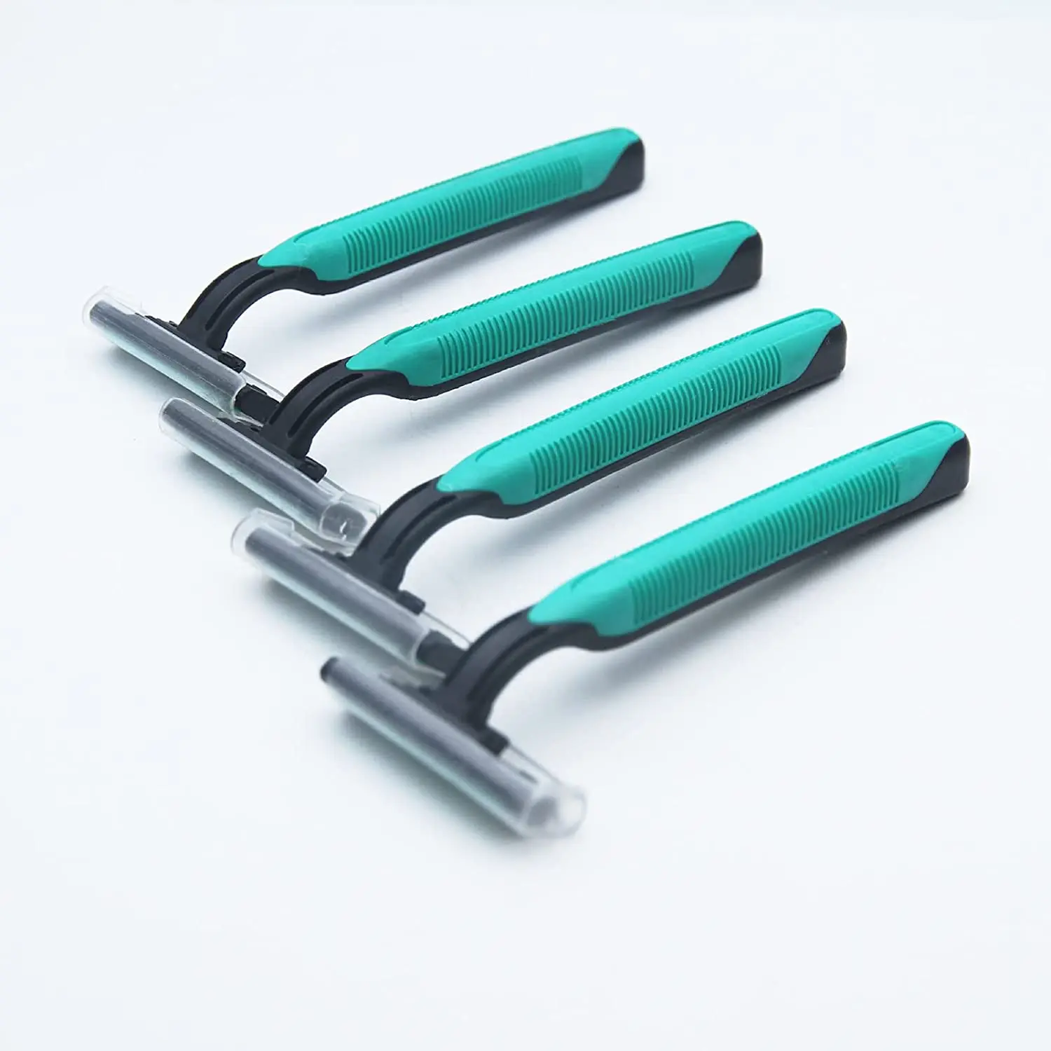 Oem Logo Manual Disposable Razor Green Abs Hotel Use Razor Shaver With ...