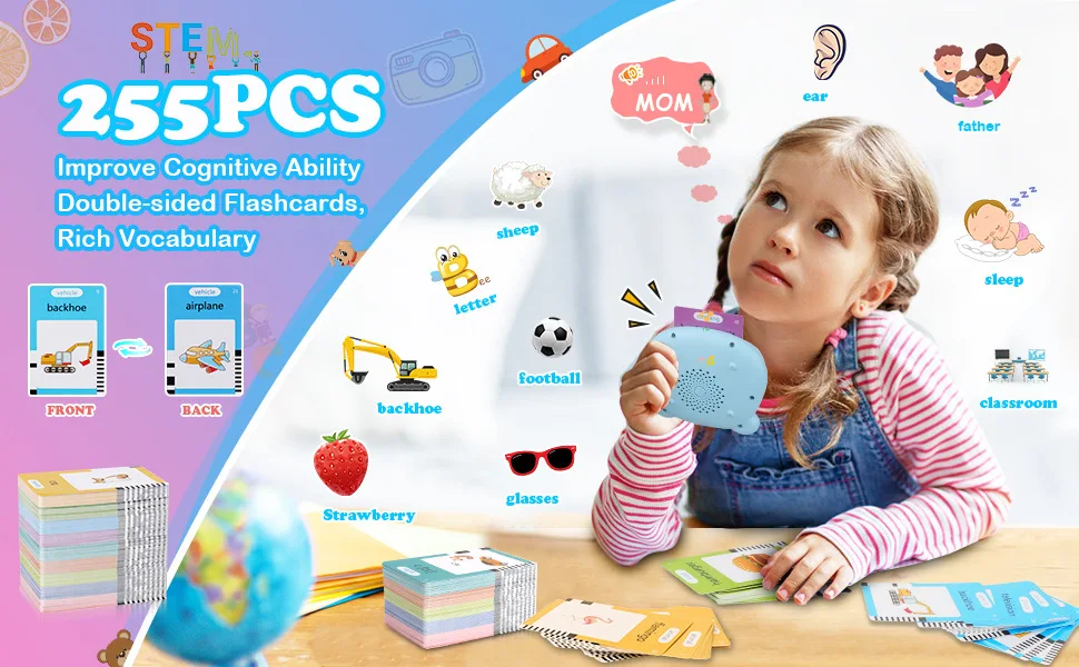 Wholesale Kids Pocket Vocabulary Audible Talking Flashcards