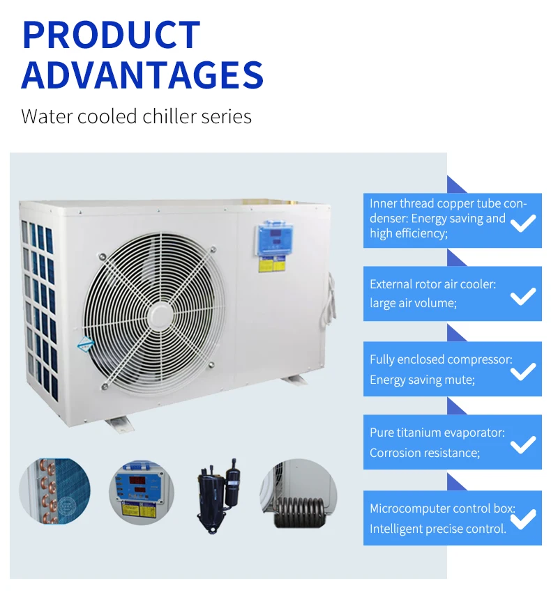 1/2 Hp Cold Plunge Chiller Ice Baths Chiller Water Cooling Machine Bath ...