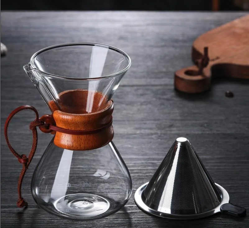 Manual Drip Glass Coffee Maker Pour Over Glass Coffee Maker - Buy Pour ...