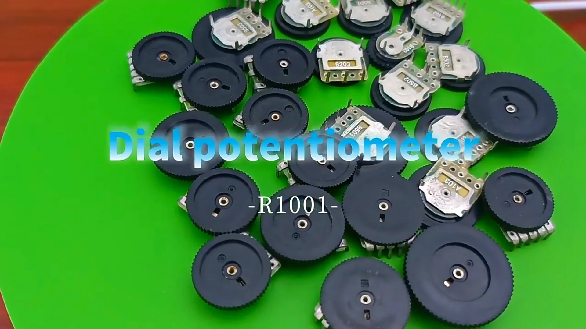 14mm 16mm 18mm 20mm B103 10k 3 Pin Thumbwheel Potentiometer - Buy B103 ...