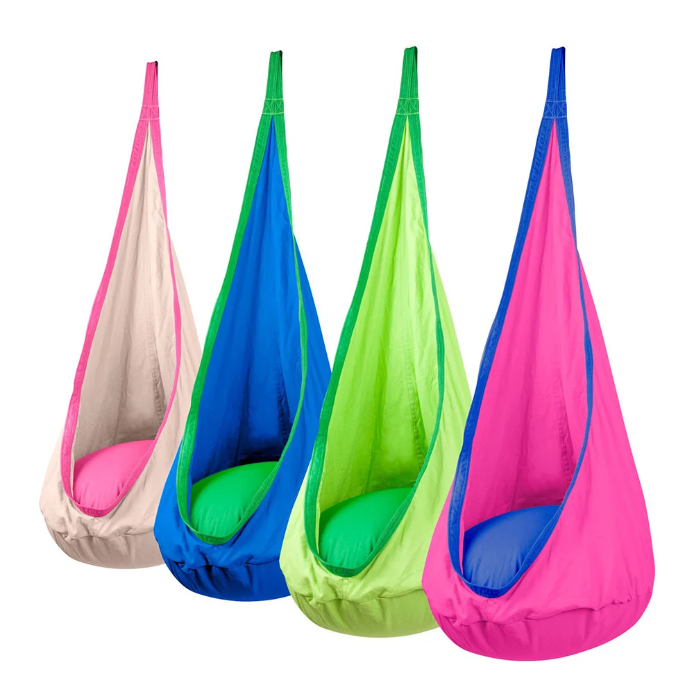 Kids Pod Swing Seat Hammock Sensory Swing - Super Comfortable