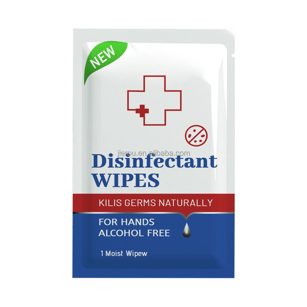 Individually Wrapped Customized Logo Disposable Hand Wipe Packet ...