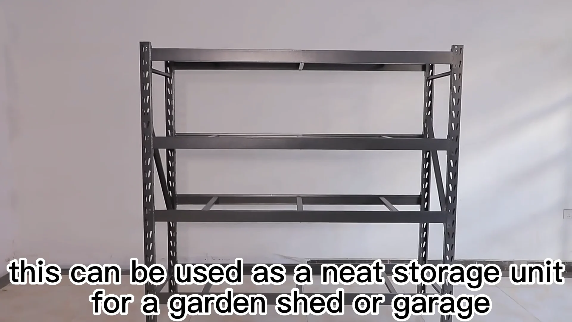 Industrial Boltless Steel Garage Storage Racks Boltless Shop Kitchen ...