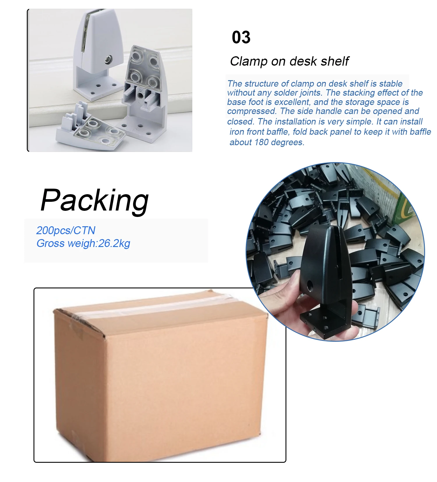 SEVILO Partition Clamps - Versatile and Durable Solutions