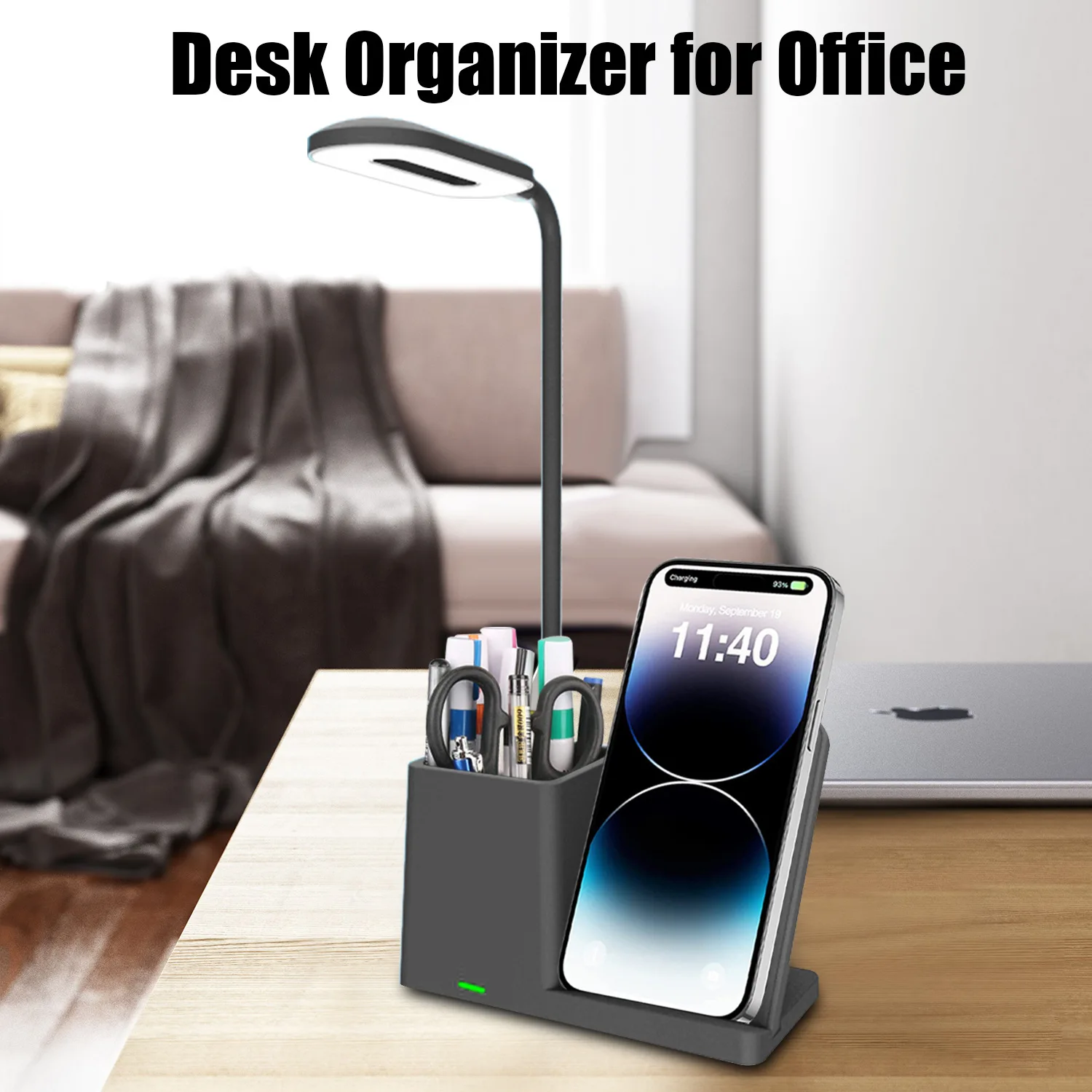 Trending Products 2024 New Arrivals 15w Wireless Charger With Lamp And ...