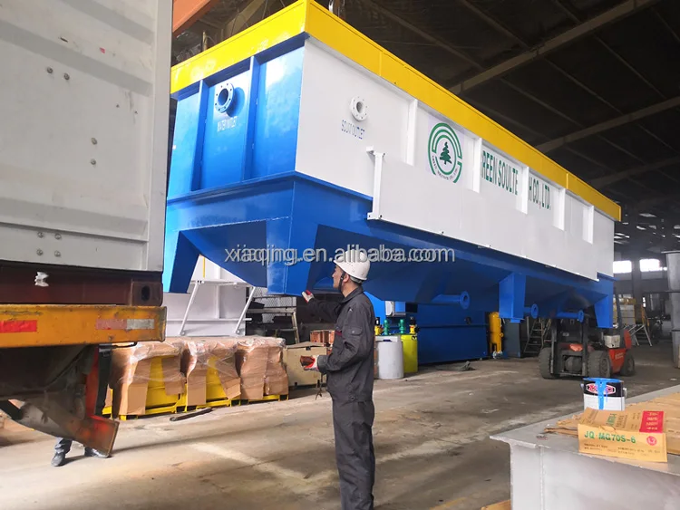 Small Daf Unit Dissolved Air Flotation Wastewater Recycling System ...