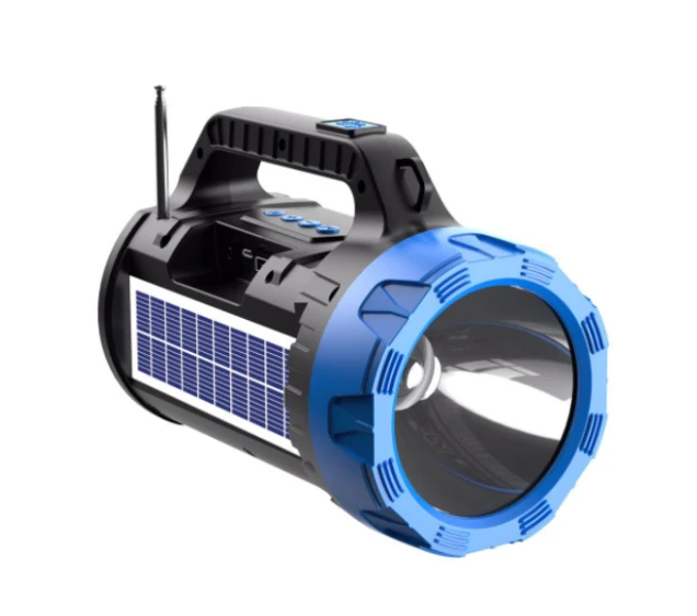 Solar-powered Outdoor Multi-Functional Handheld Lantern with Bluetooth ...