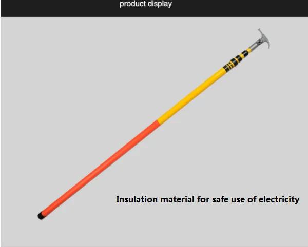 High Pressure FRP Thermoelectric Isolation Link Rod Telescopic ...