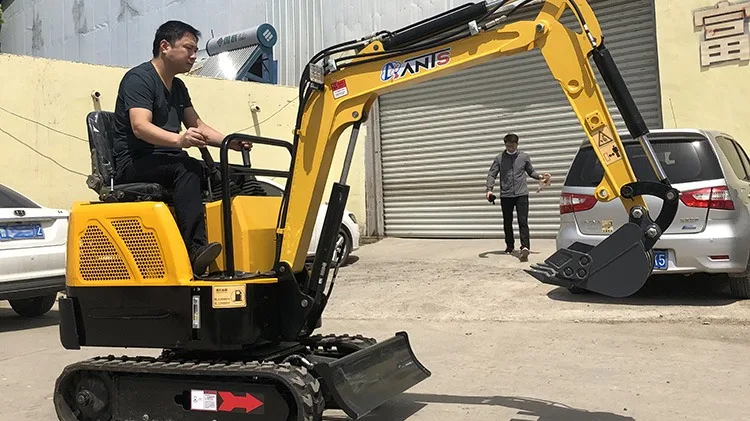 Mini Crawler Mechanical Shovels And Excavators With Thumb For Sale ...