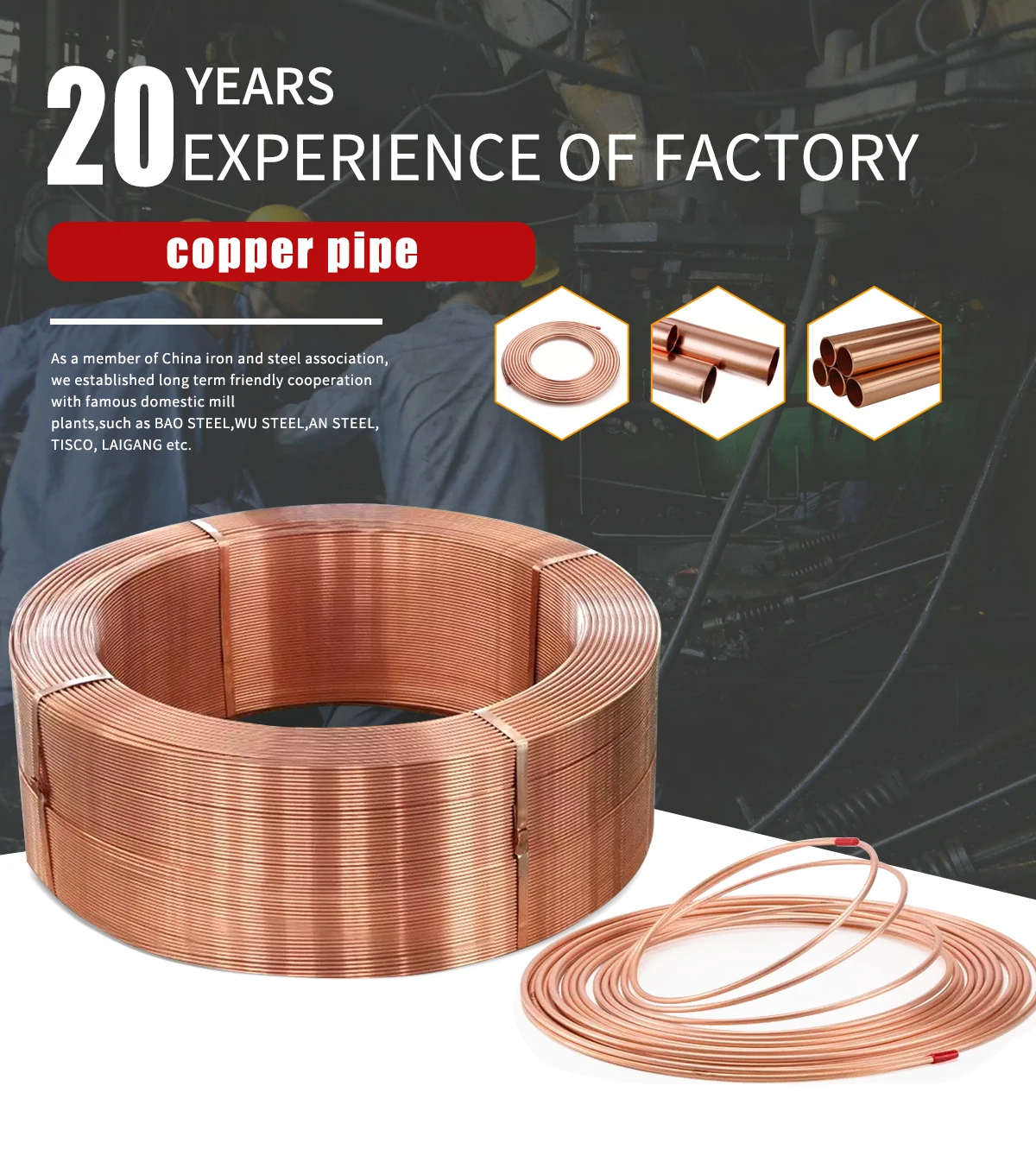 Complete Specifications Thick-walled Pure Copper Tube Industrial Hollow Round Copper Pipe - Buy ...