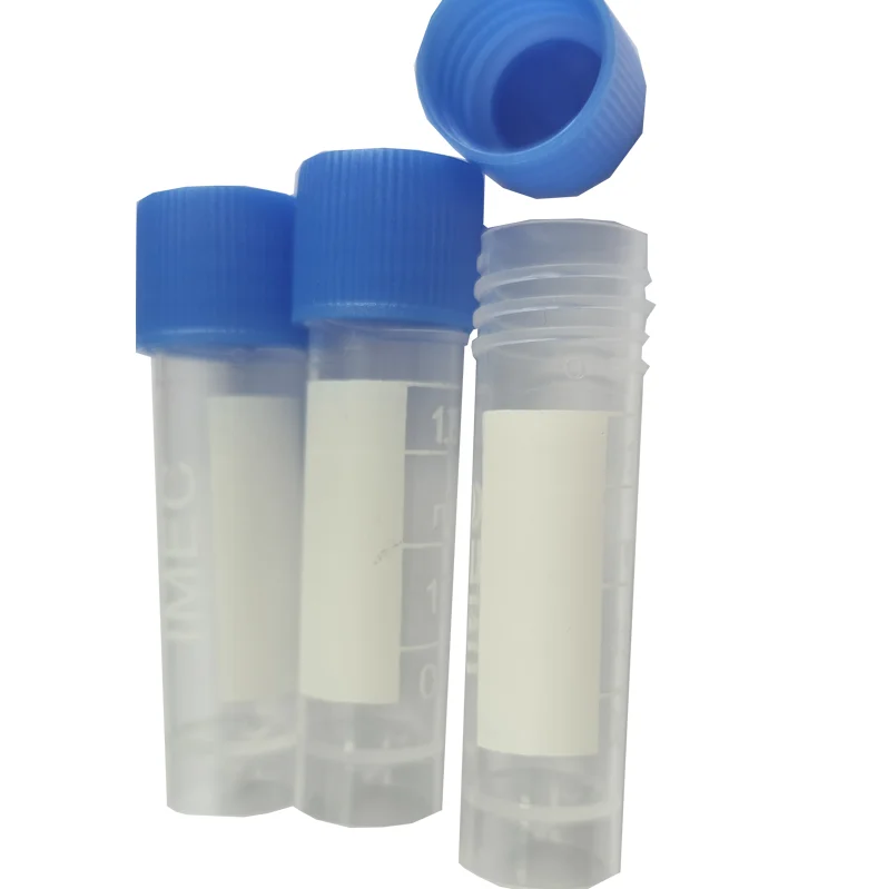 1.8ml Self Standing Cryogenic Tubes Plastic Cryotube Sterile Cryovial Tube For Laboratory - Buy ...