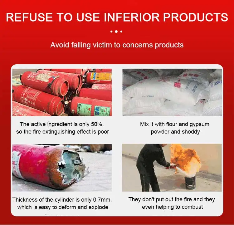 6kg Dry Powder Fire Extinguisher - Latest Design & Safety