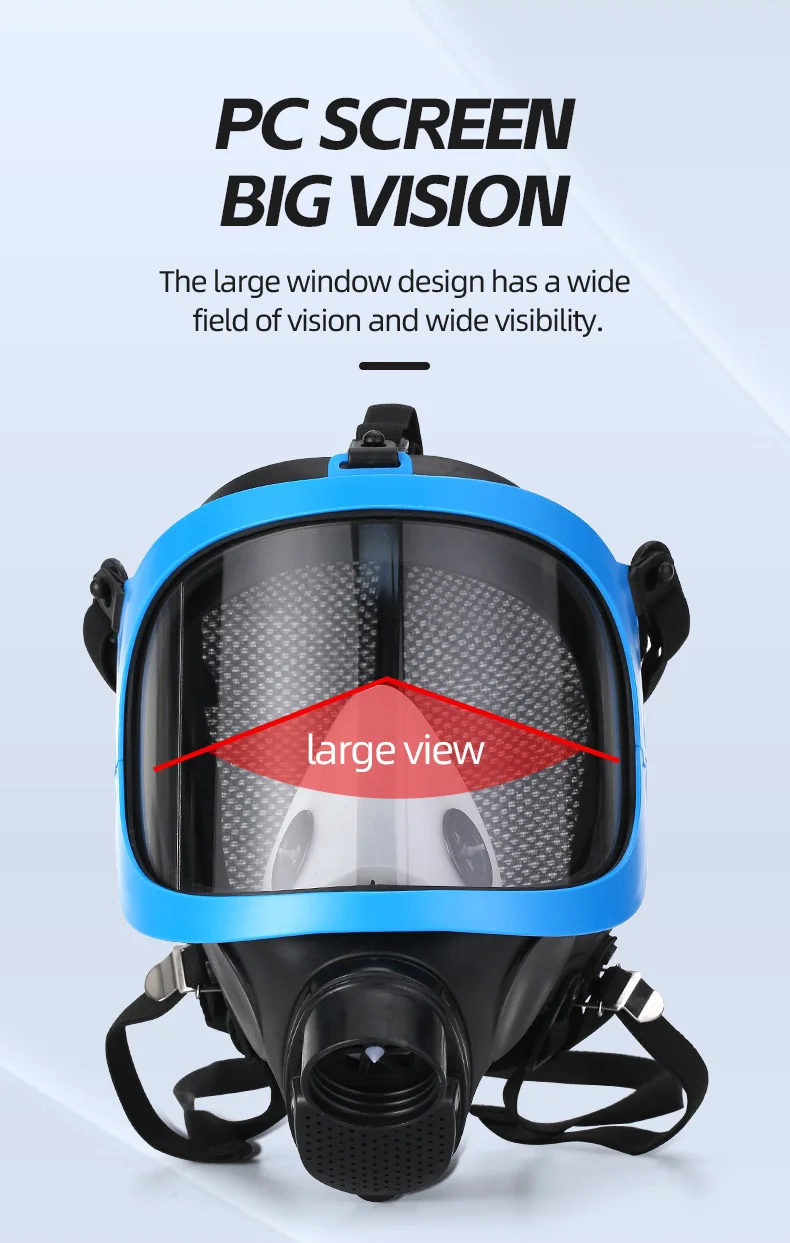 6600 Gas Mask Main Body Personal Protection Equipment Breathing ...