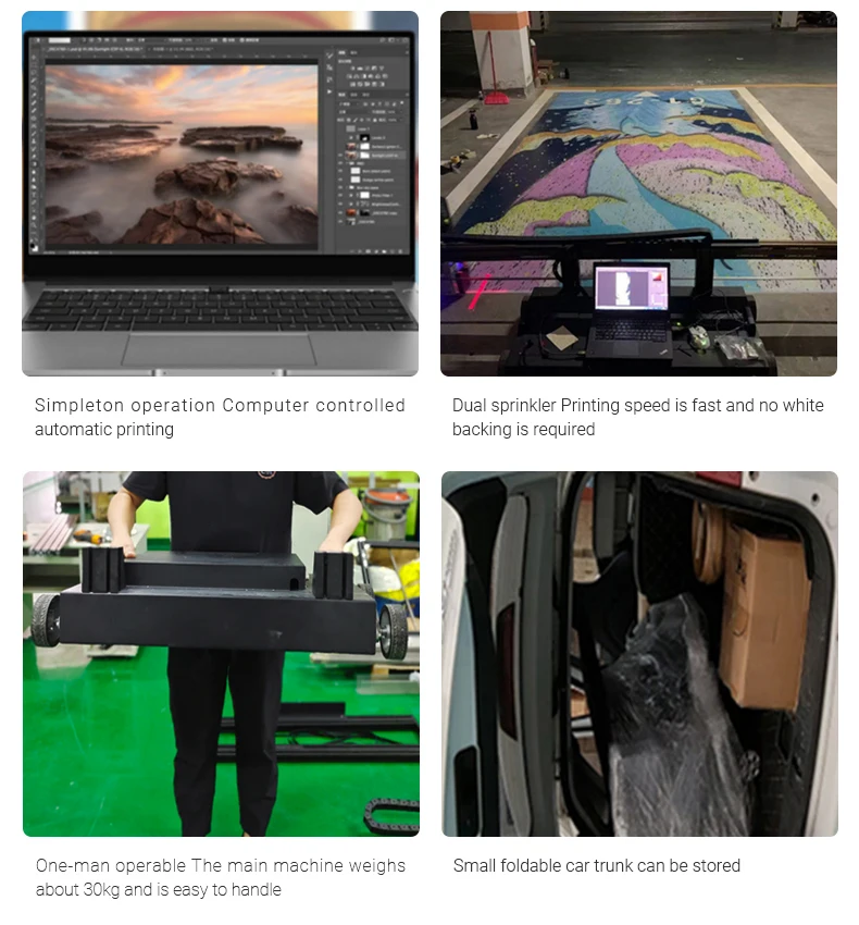 3D UV Floor Printer - Efficient Ground Printing Solutions