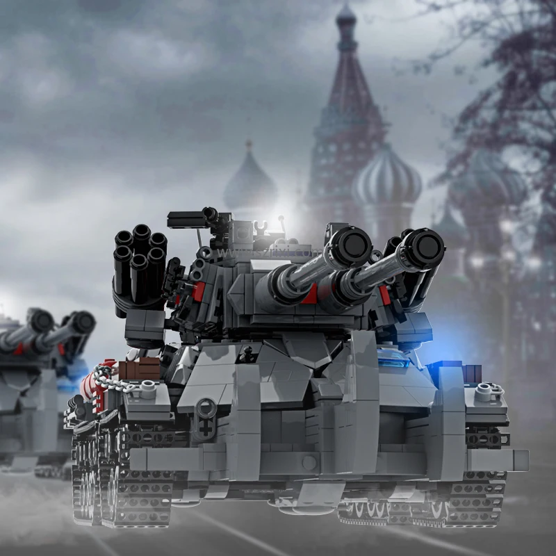MOC Super Apocalypse Tank Soviet Collection for Kids