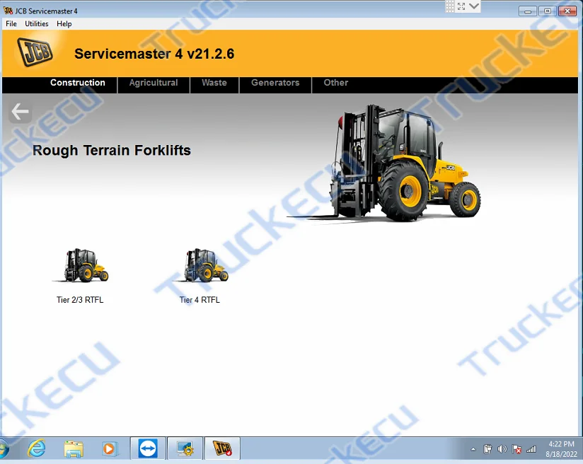 For Jcb Diagnostic Kit - Dla - Data Link Adapter - Servicemaster 4 ...