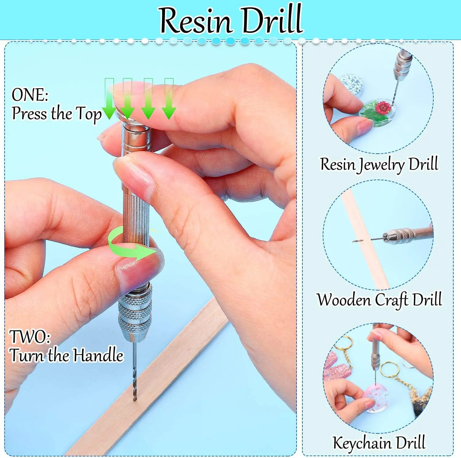 Resin Tool Starter Kit,Epoxy Resin Tools Supplies With Silicone Sheet ...