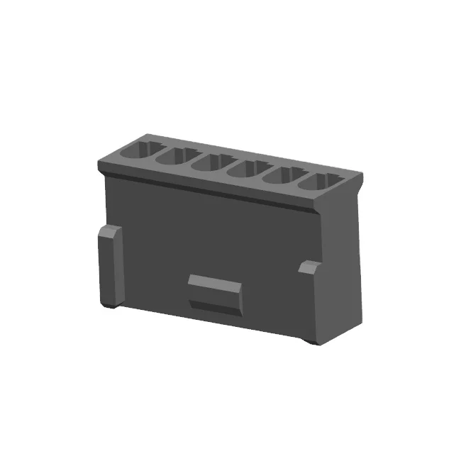 Mini-fit Bmi Receptacle Housing 4.20mm Pitch Dual Row With Panel Mount ...