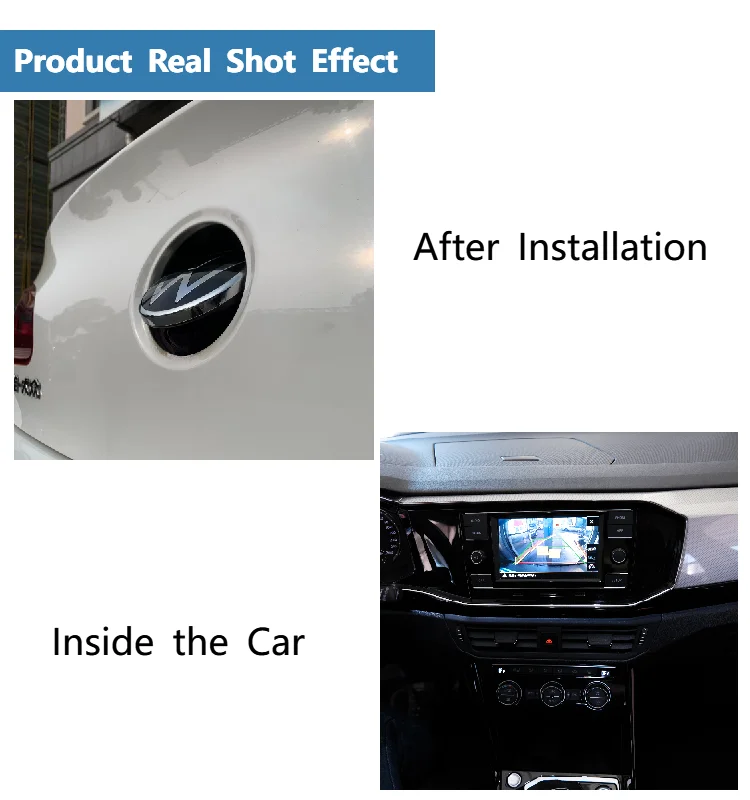 Flipping Logo Reversing Camera Emblem Vehicle Parking Camera Car Rear ...