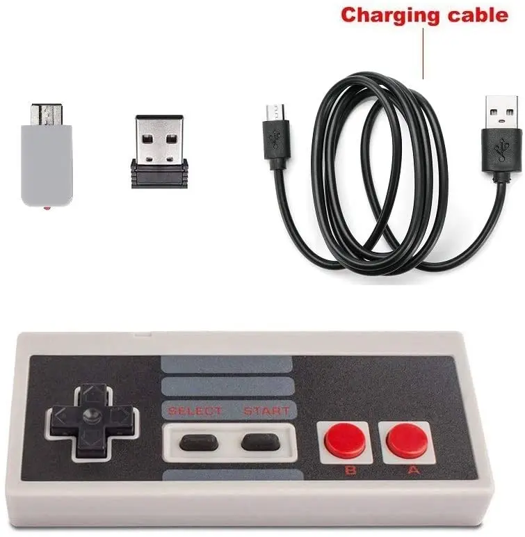 Wireless Controller For Mini Nes Classic Edition With Usb Wireless ...
