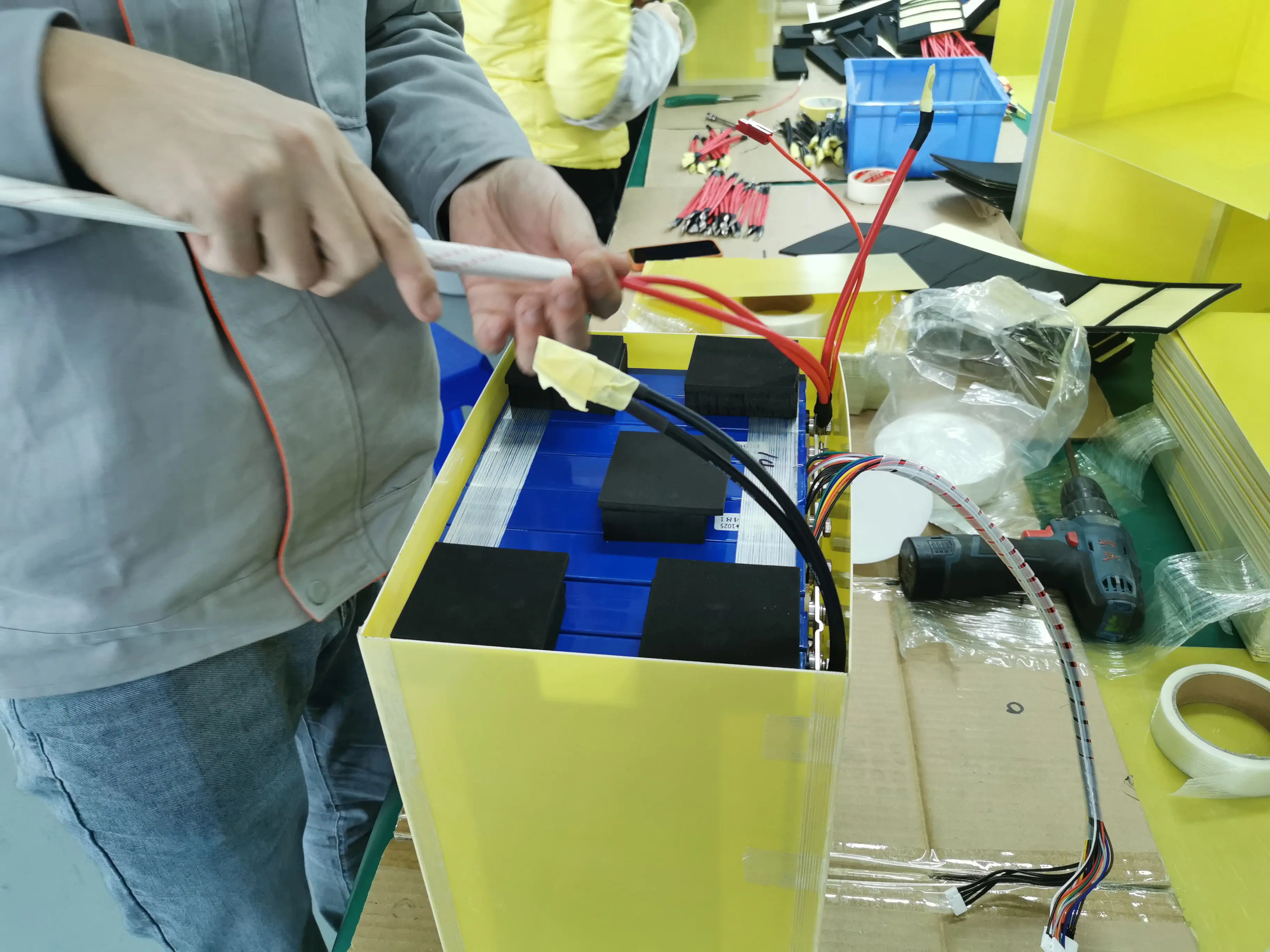 Hx Li-ion Battery Protection Board Terminal Wire Bms Collection Line ...