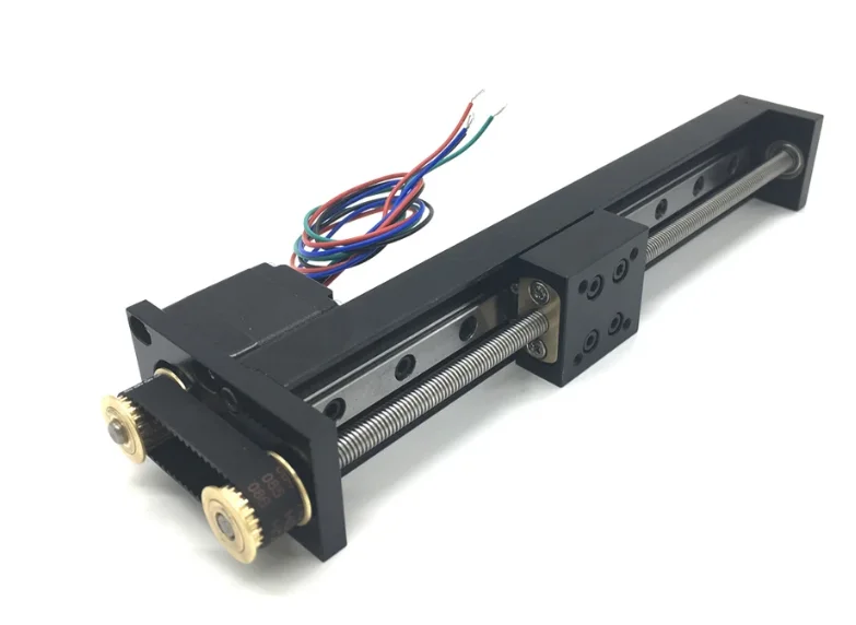 CNC Linear Rail Guide Stage T-Type Mini Stepper Motor
