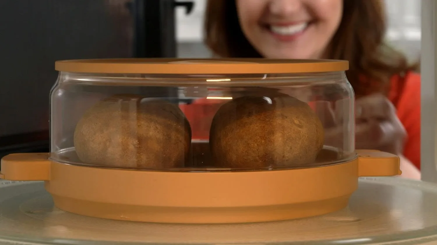 Potato Microwave Bake Cooker Container Easy To Clean Dishwasher - Buy ...