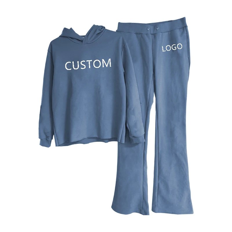 Track Suit Flared Warm Suits Tracksuit Sportswear Mens Custom Hoodies ...