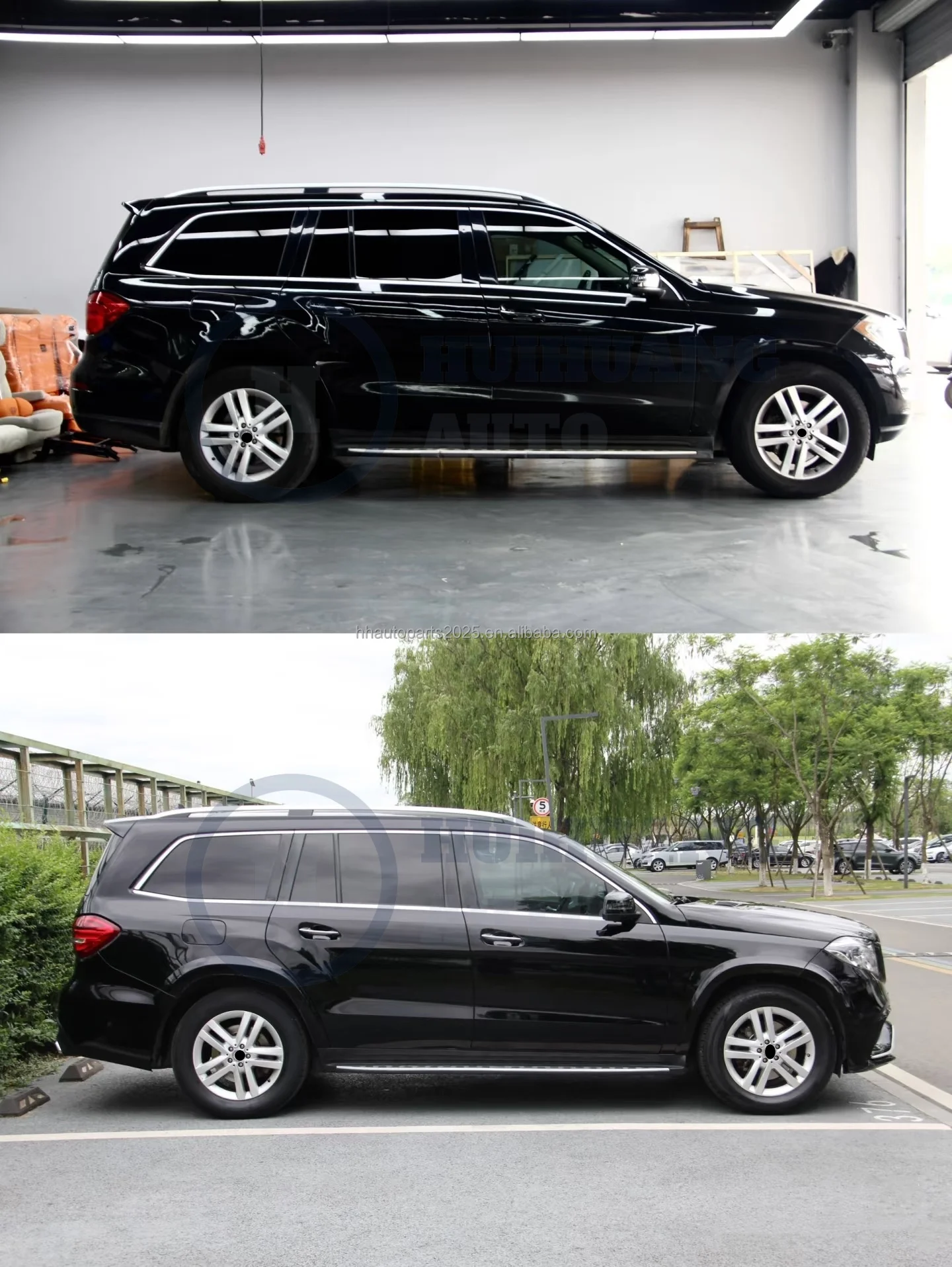 High Quality PP Plastic Body Kit for Mercedes Benz GL Class X166 2012 ...