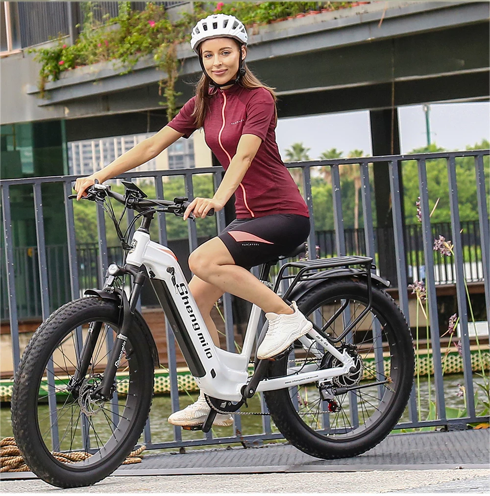 26*3.0 Fat Tire City Ebike 48v 500w Bafang Motor Peak 1000w Ebike 48v ...