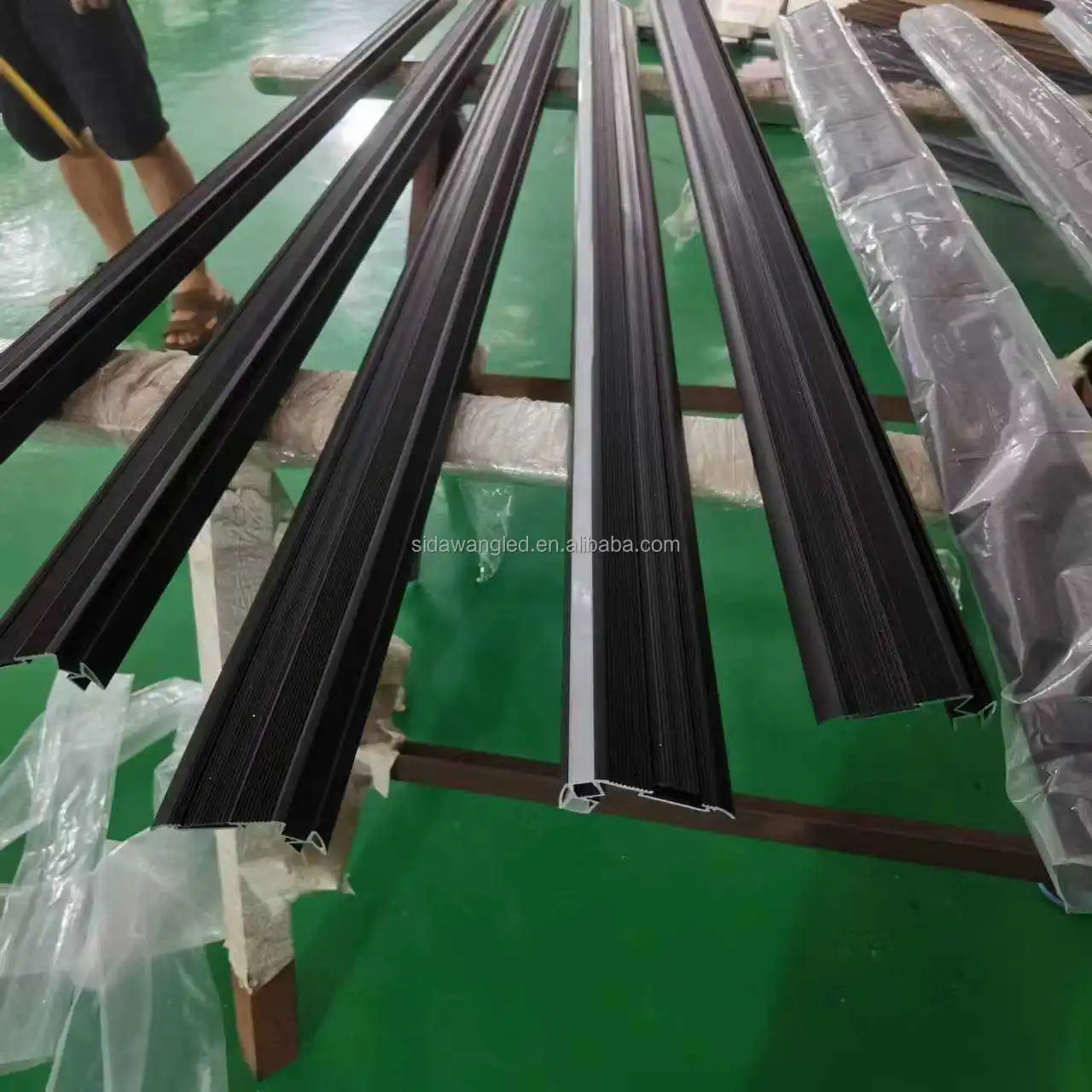SDW-XF1 Plaster in LED Aluminum Channel Z Shape Trim Edge