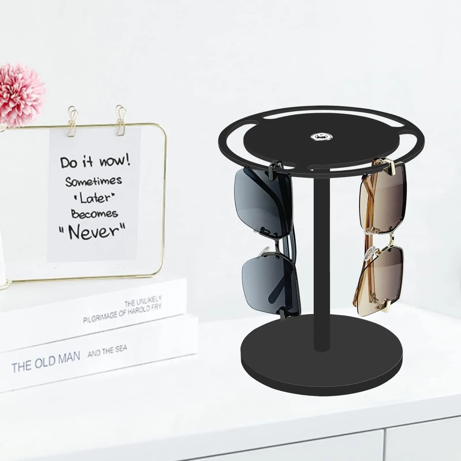 Niseven Sunglasses Holder Stand With 360 Rotating Eyeglasses Display ...