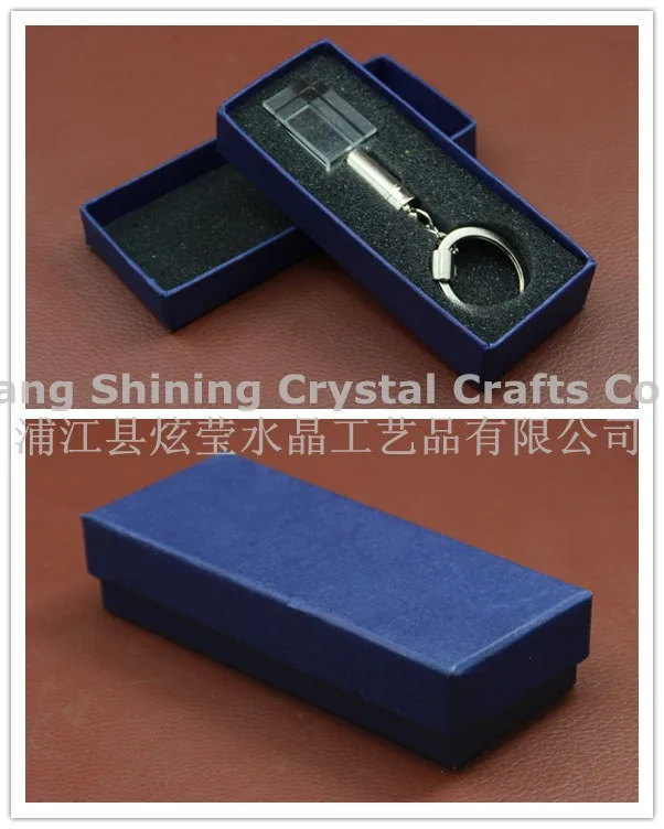 High Quality Blank K9 Crystal Led Keychain With Short Led Light For 2d ...