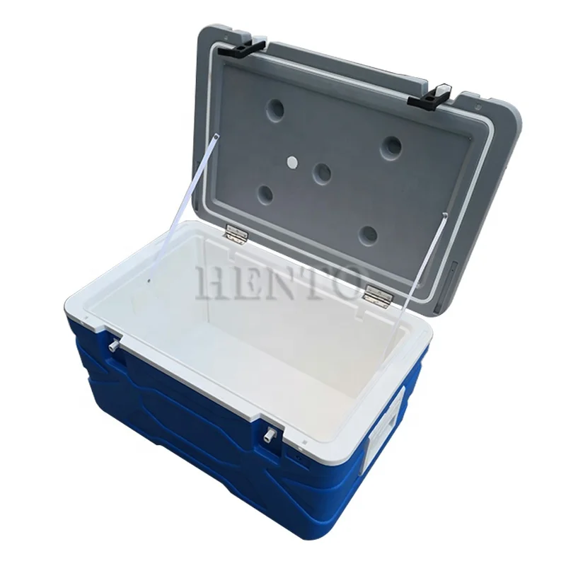 Simple Structure Dry Ice Plastic Container / Ice Box Cooler Storage ...