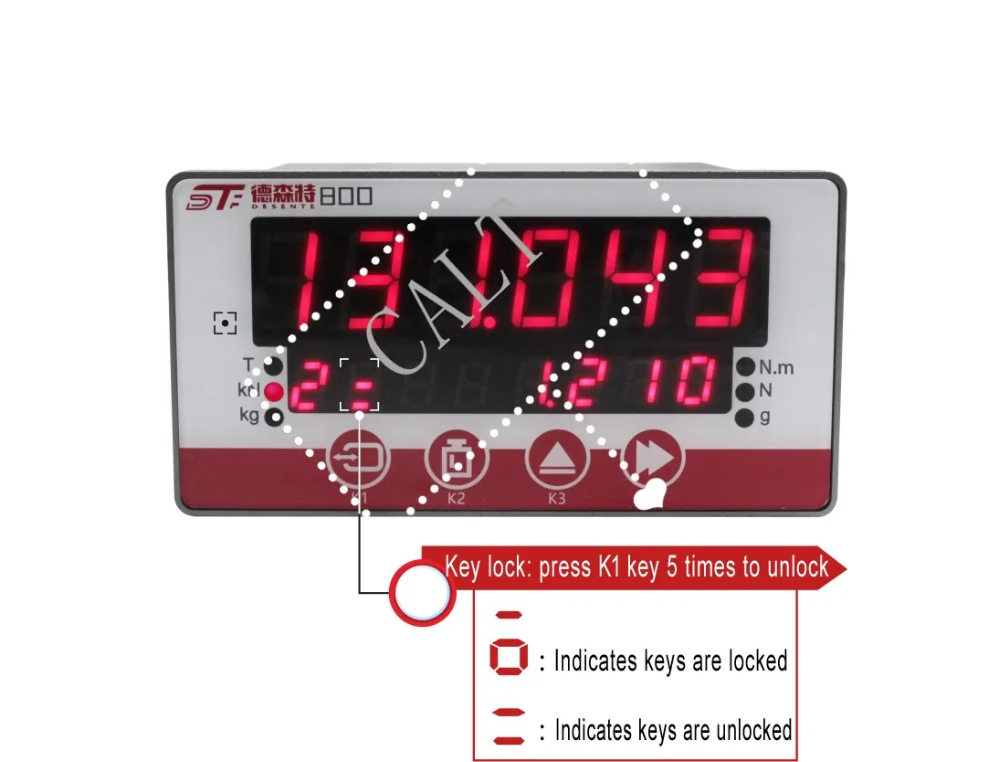 Weighing Controller Load Cell Indicator 6 Digital LED Display RS485 and Analog Output for Hopper ...