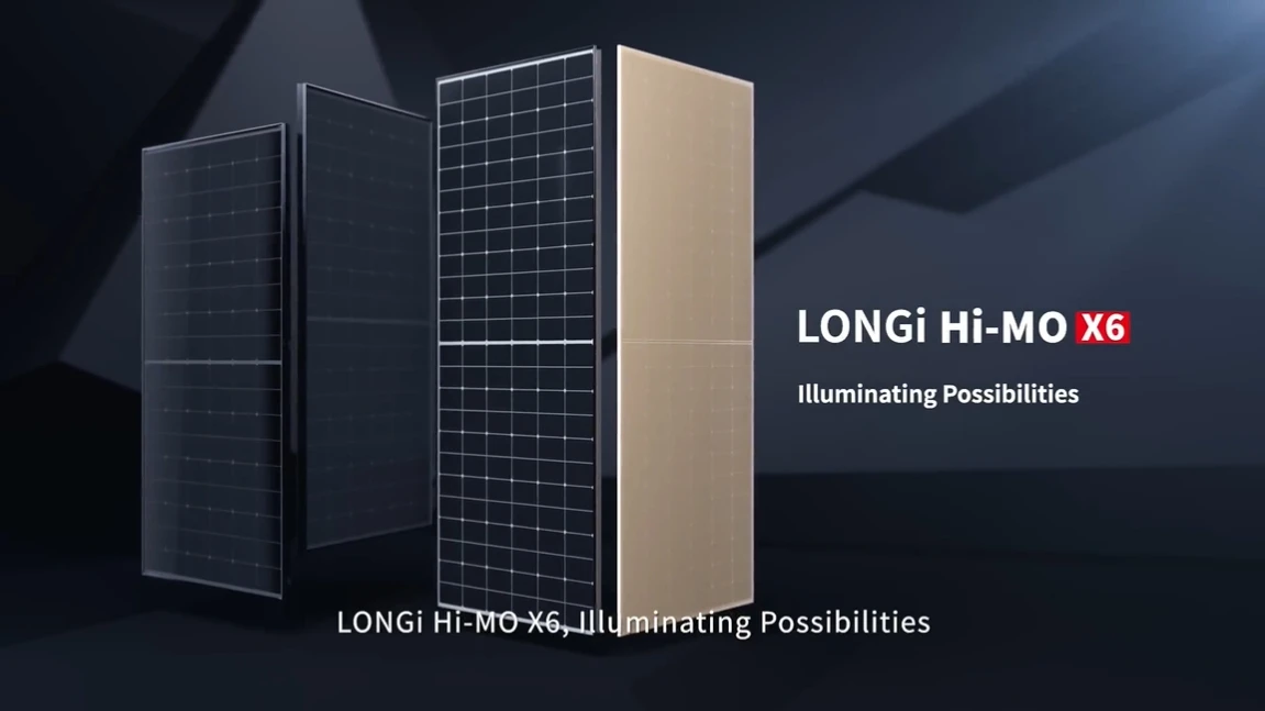 High Efficiency Longi Hi-Mo 6 Himo X6 Himo 7 Solar Panels 580w LONGi Pv ...